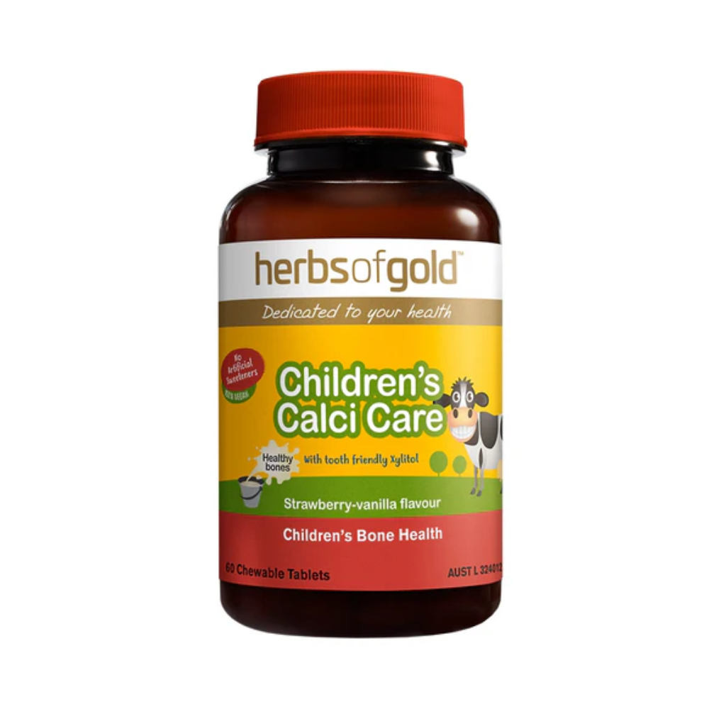 Herbs Of Gold Children's Calci Care (60 Chewable Tablets) – Nutrition Shark