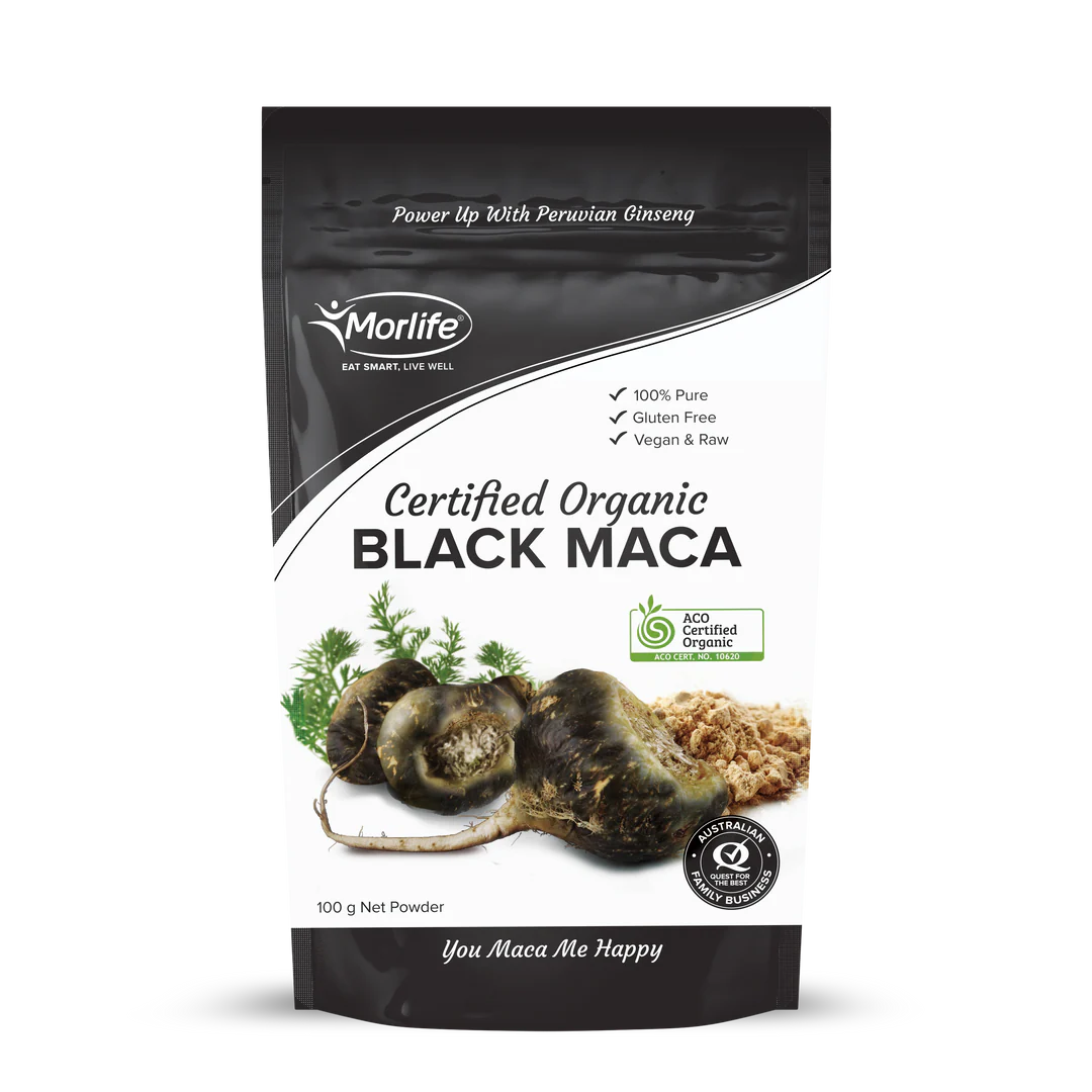 Morlife Organic Black Maca Powder – Nutrition Shark