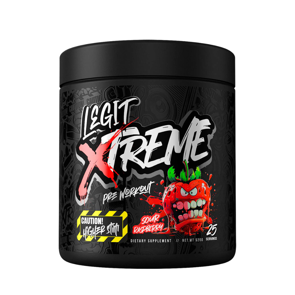 Legit XTREME Pre Workout 25 Serves 525g – Nutrition Shark